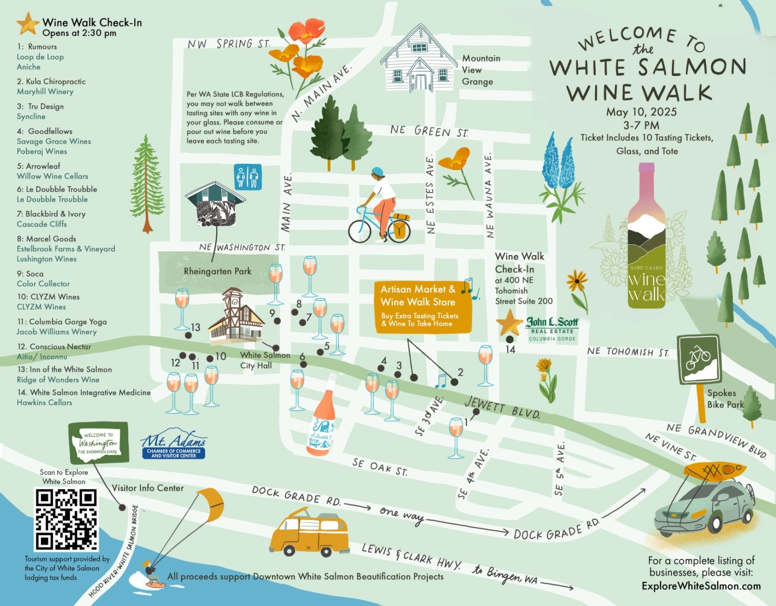 White Salmon Wine Walk
